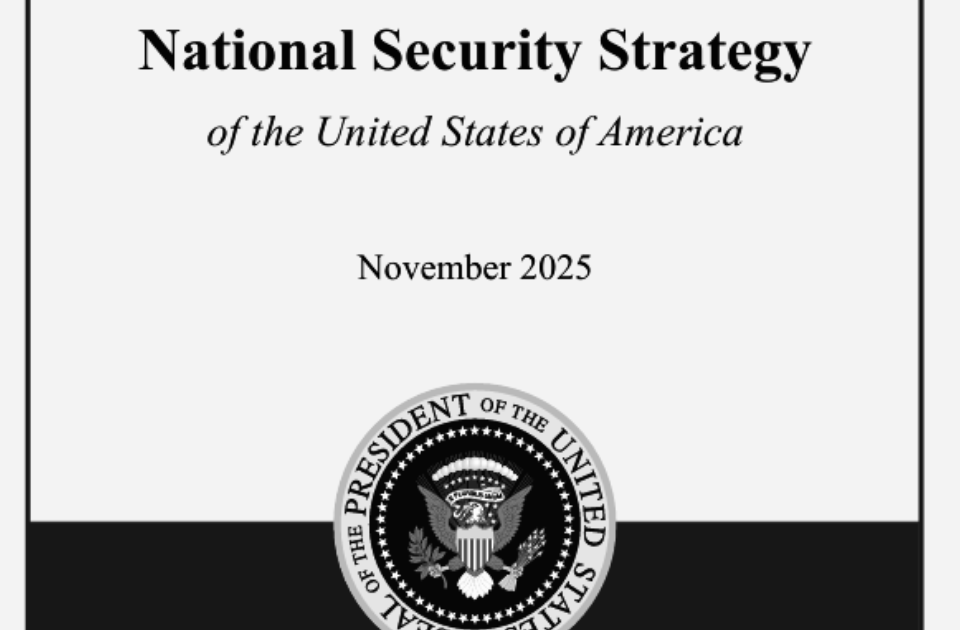 Trump's 2025 National Security Strategy: what the document actually ...